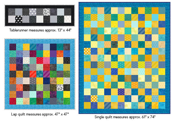 Squares - using 5" squares — Gourmet Quilter
