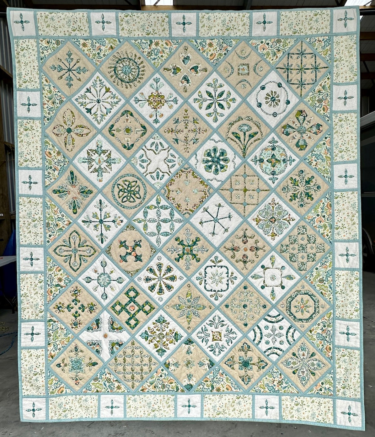 Metro Tiles Quilt — Gourmet Quilter