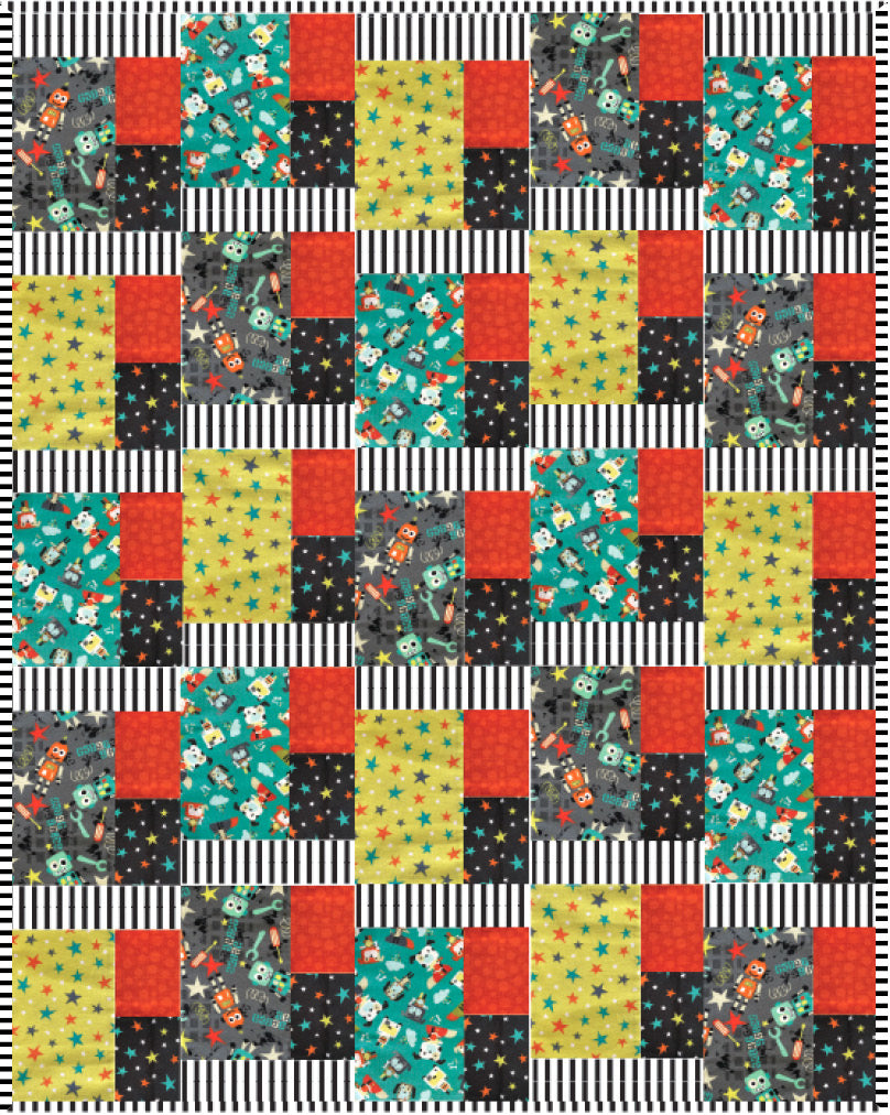 Fun Rectangles — Gourmet Quilter