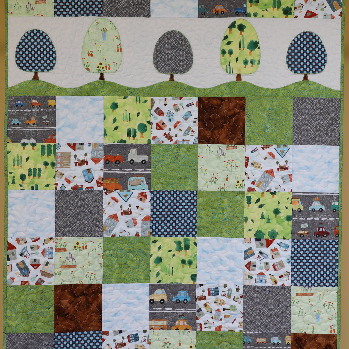 The Tree Line — Gourmet Quilter
